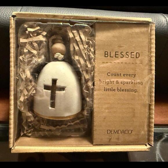 Demdaco | Accents | Demdaco Blessed Grey 25 Inch Ceramic Stoneware And ...